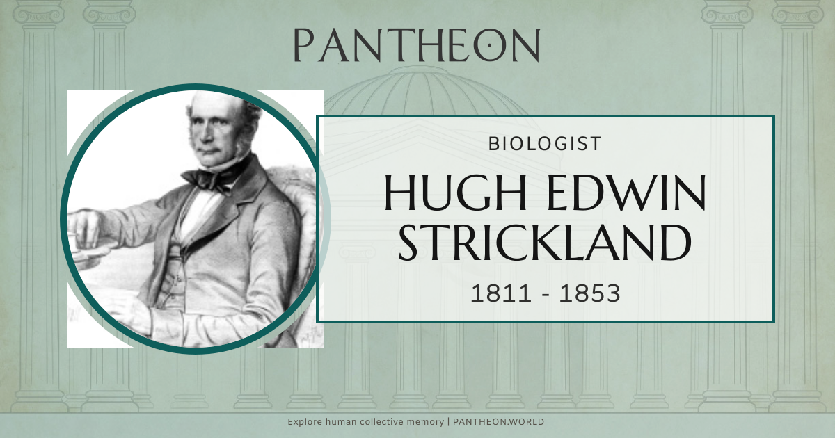 Hugh Edwin Strickland Biography | Pantheon