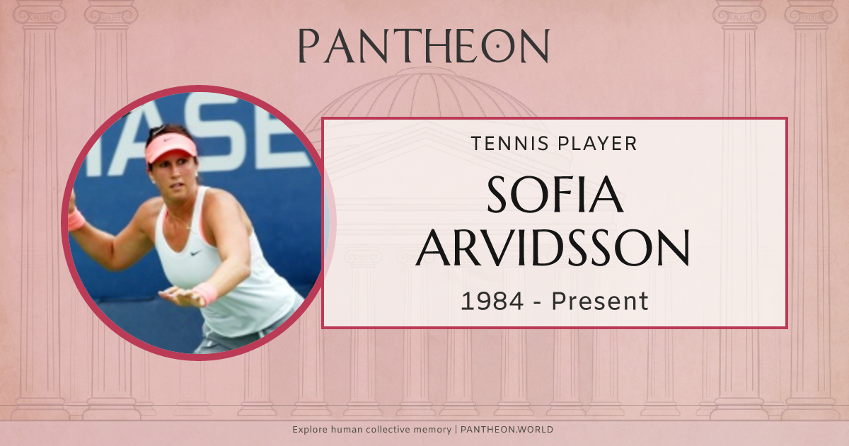 Sofia Arvidsson Biography | Pantheon