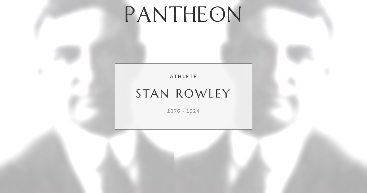 Stan Rowley Biography | Pantheon