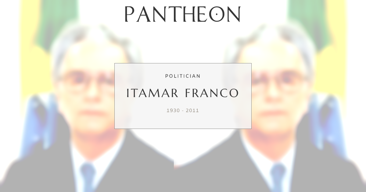 Itamar Franco Biography | Pantheon