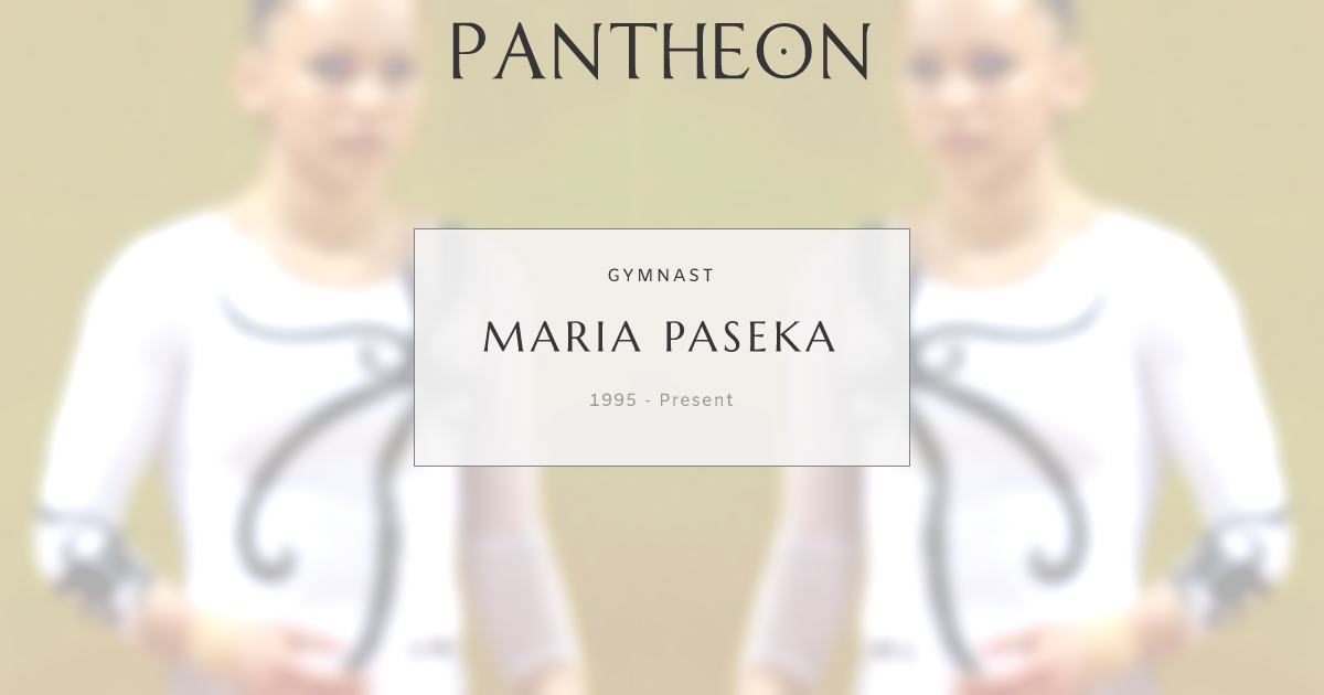 Maria Paseka Biography | Pantheon
