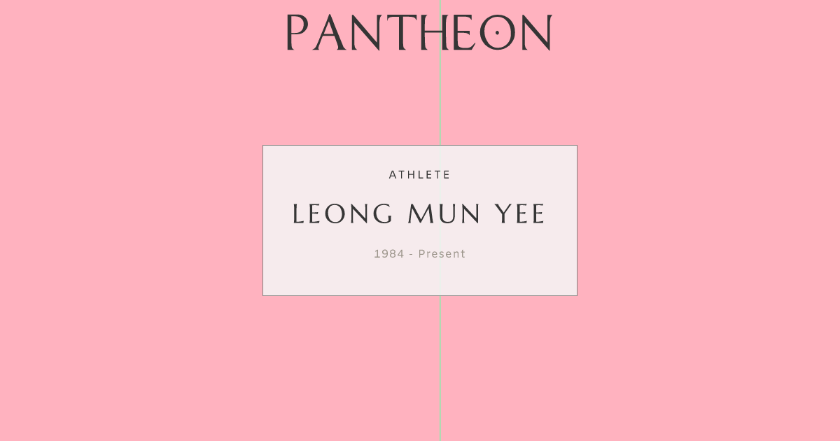 Leong Mun Yee Biography | Pantheon