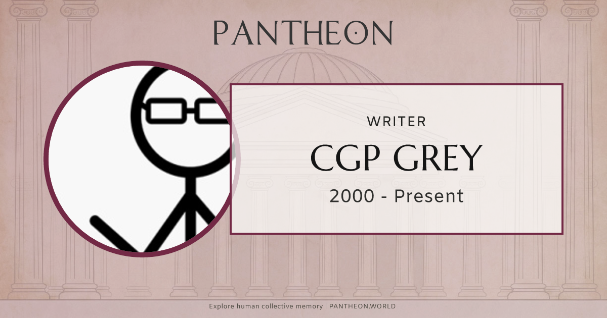CGP Grey Biography | Pantheon