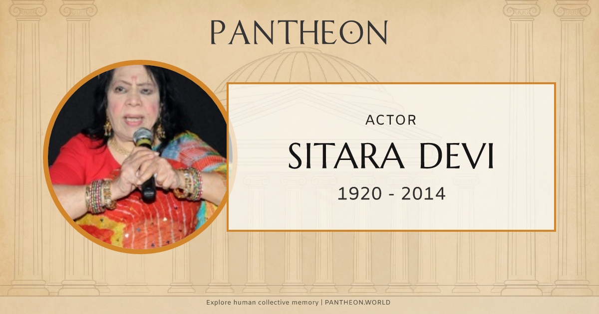 Sitara Devi Biography | Pantheon