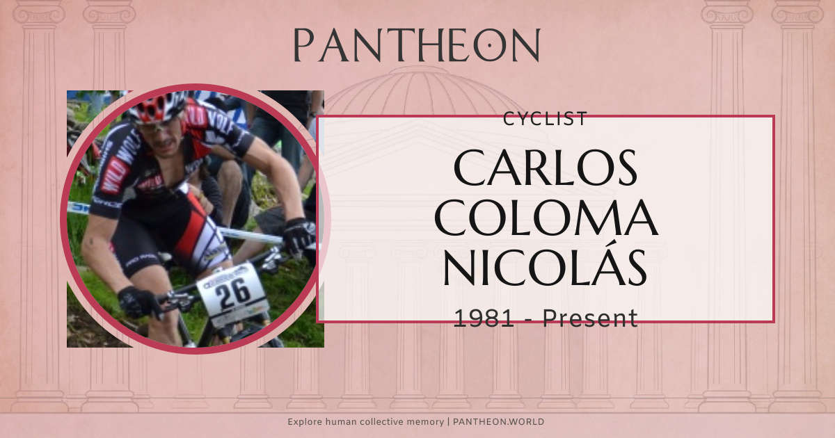Carlos Coloma Nicolás Biography | Pantheon