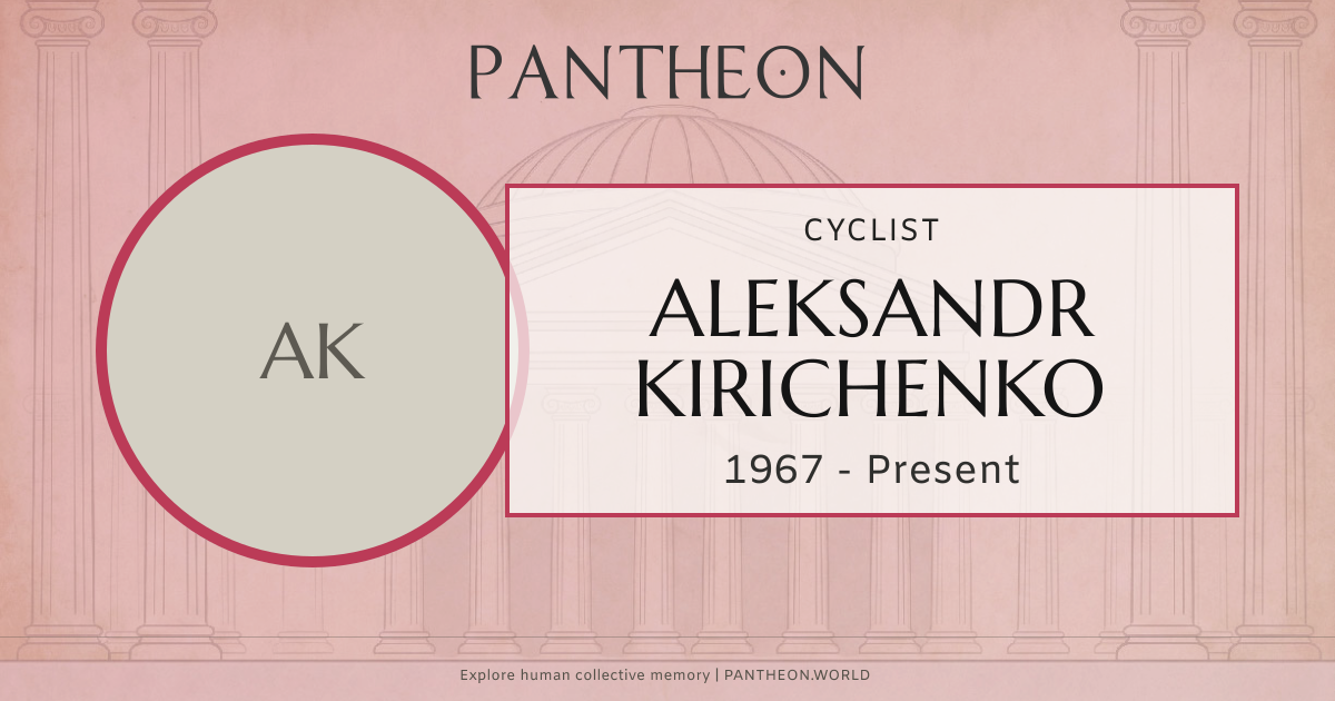 Aleksandr Kirichenko Biography | Pantheon