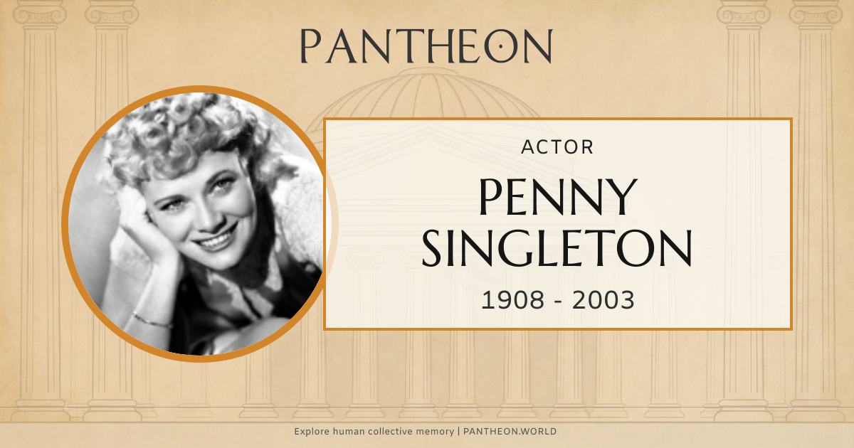 Penny Singleton Biography | Pantheon