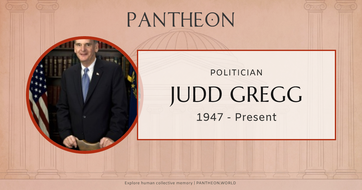 Judd Gregg Biography | Pantheon