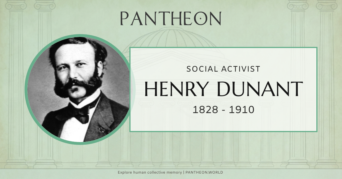 Henry Dunant Biography | Pantheon