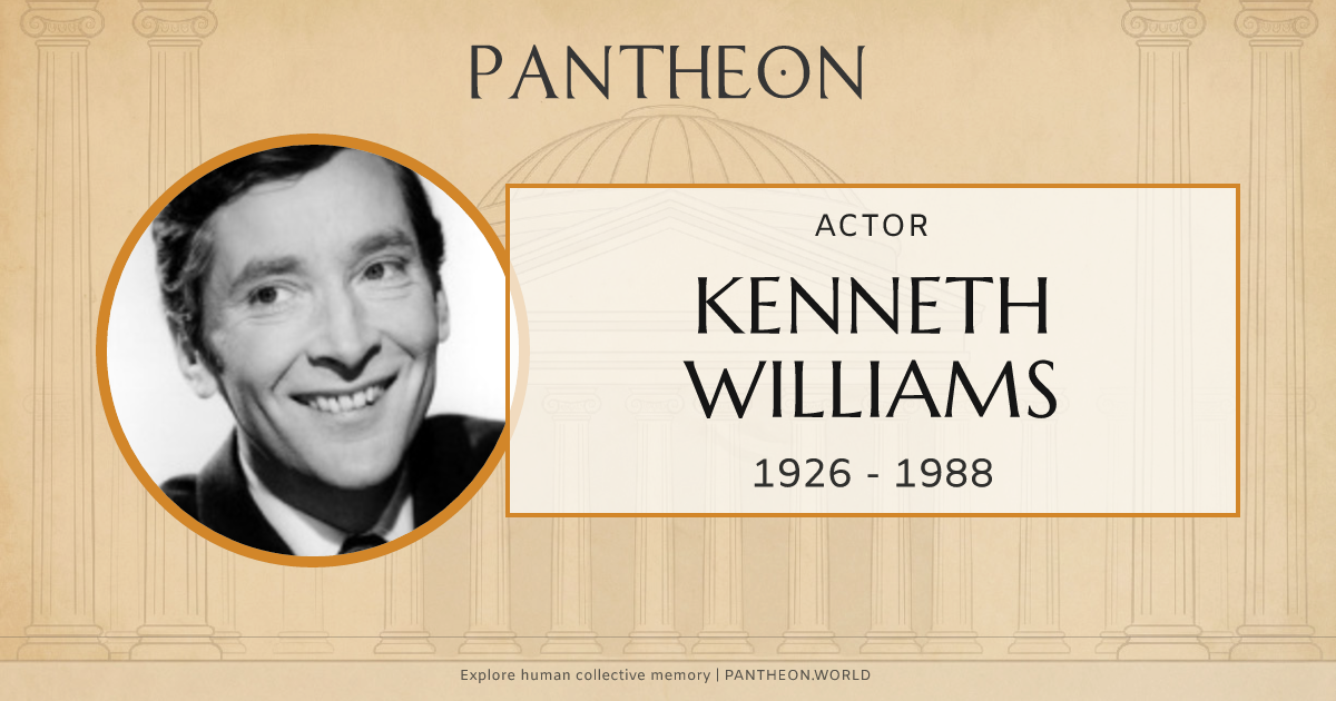 Kenneth Williams Biography | Pantheon