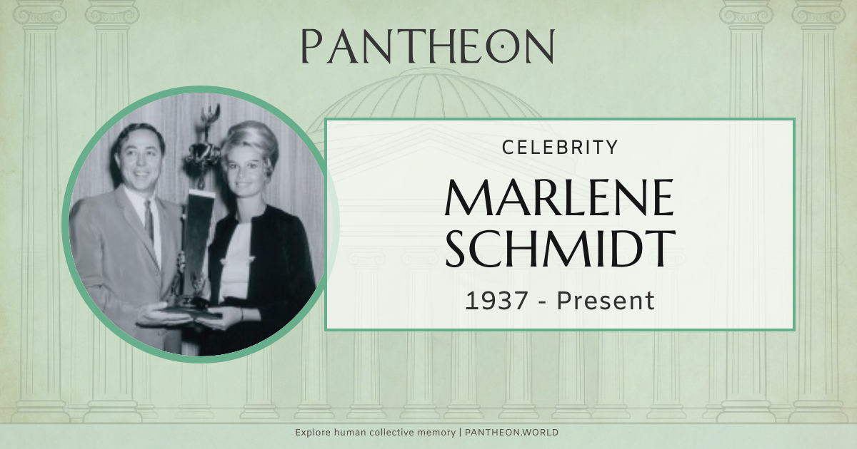 Marlene Schmidt Biography | Pantheon