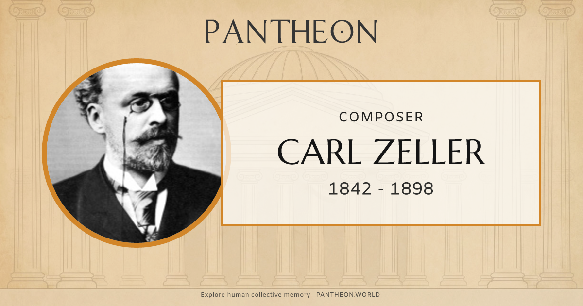 Carl Zeller Biography | Pantheon