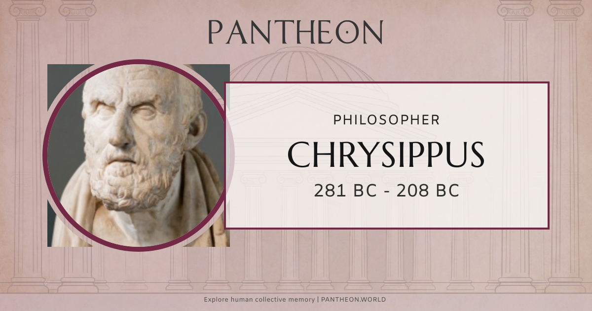 Chrysippus Biography | Pantheon