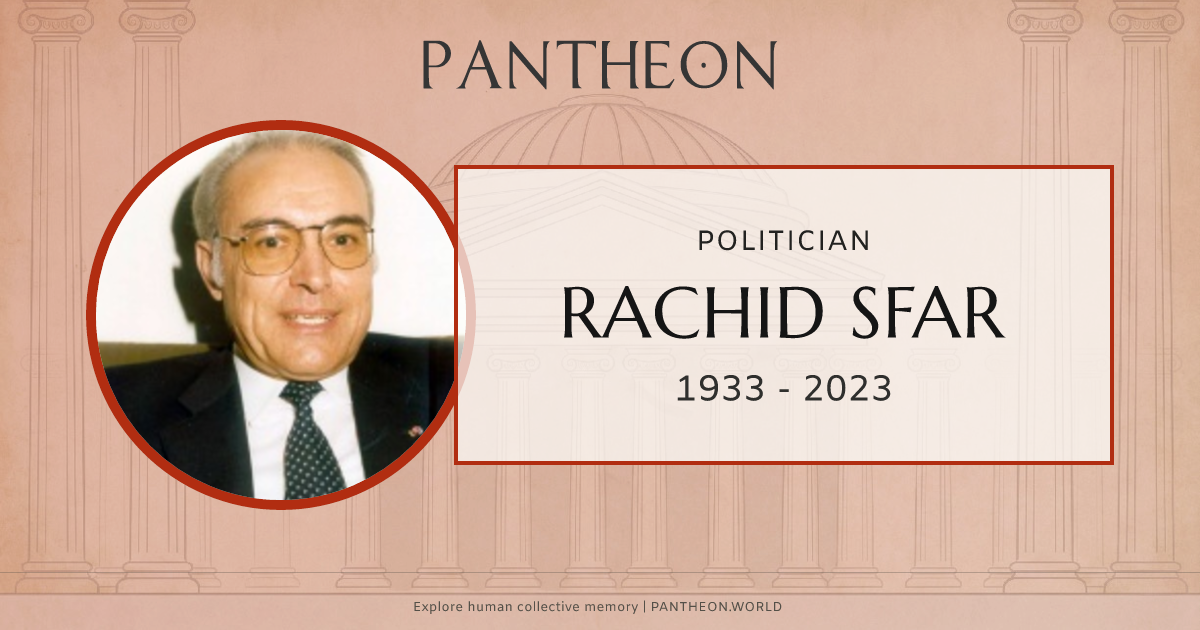 Rachid Sfar Biography | Pantheon