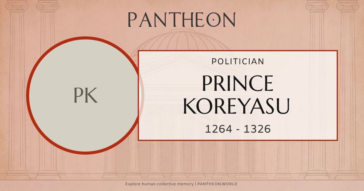 Prince Koreyasu Biography | Pantheon