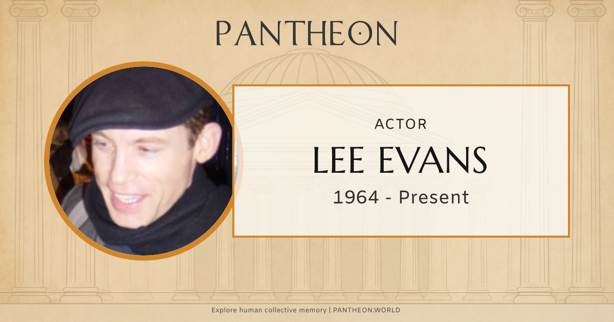 Lee Evans Biography | Pantheon