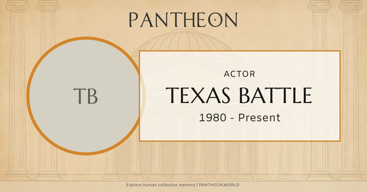 Texas Battle Biography | Pantheon