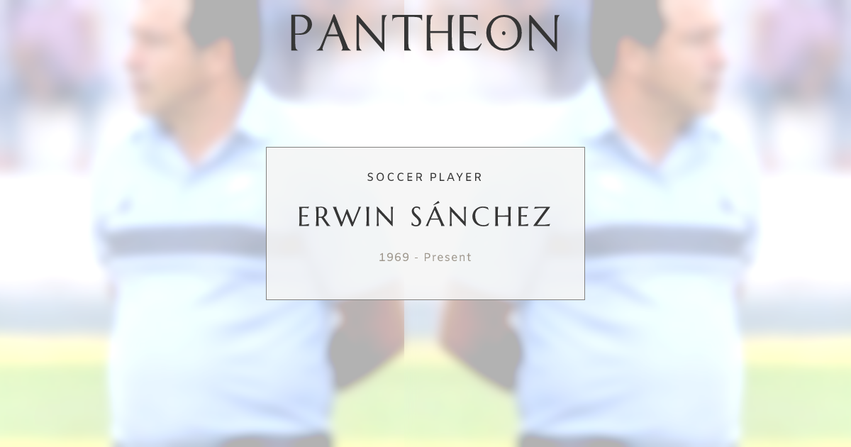 Erwin Sánchez Biography | Pantheon