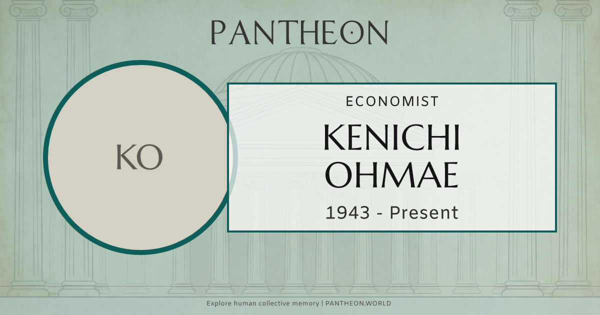Kenichi Ohmae Biography | Pantheon