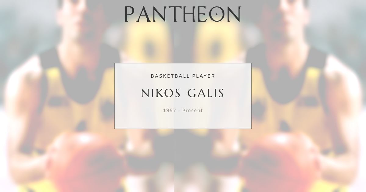 Nikos Galis Biography | Pantheon