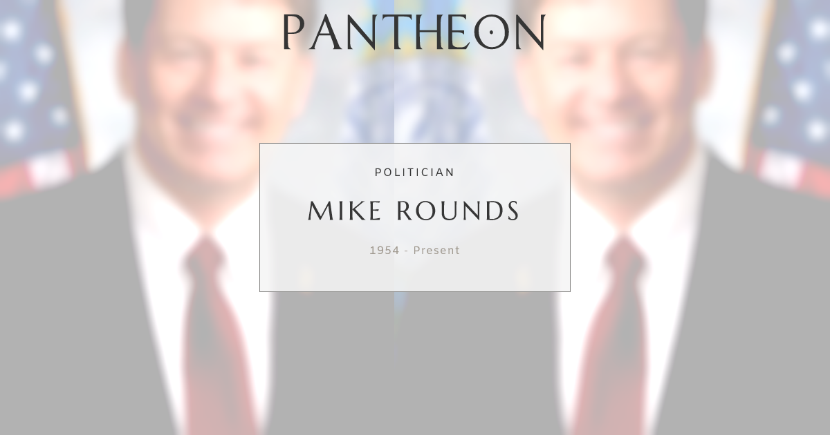 Mike Rounds Biography | Pantheon