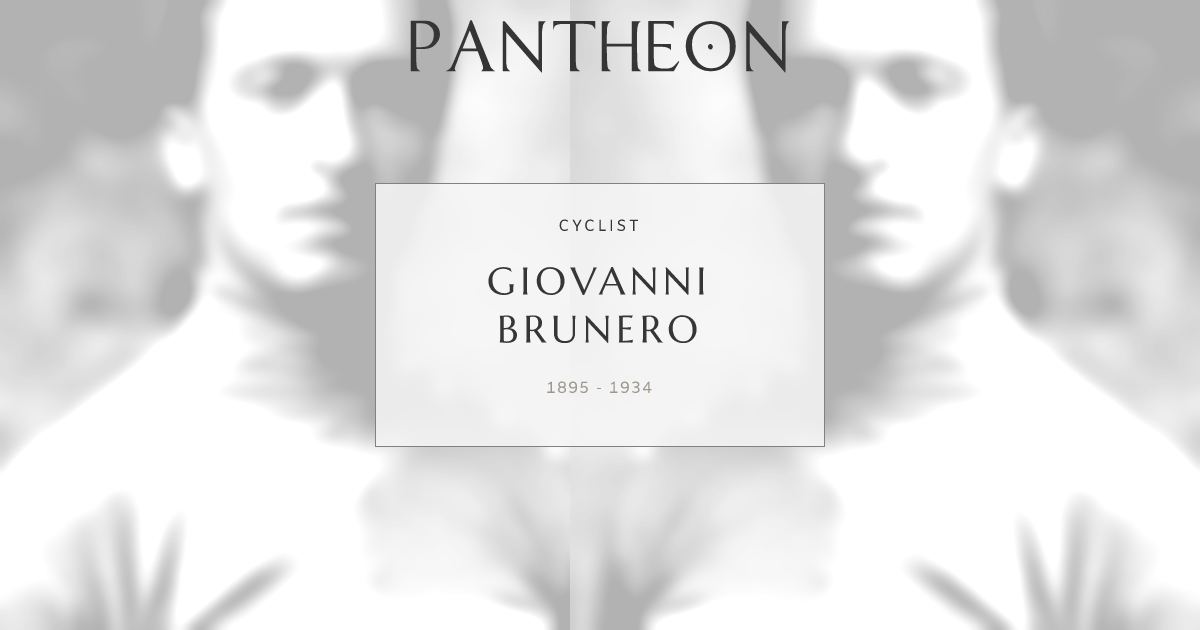 Giovanni Brunero Biography | Pantheon