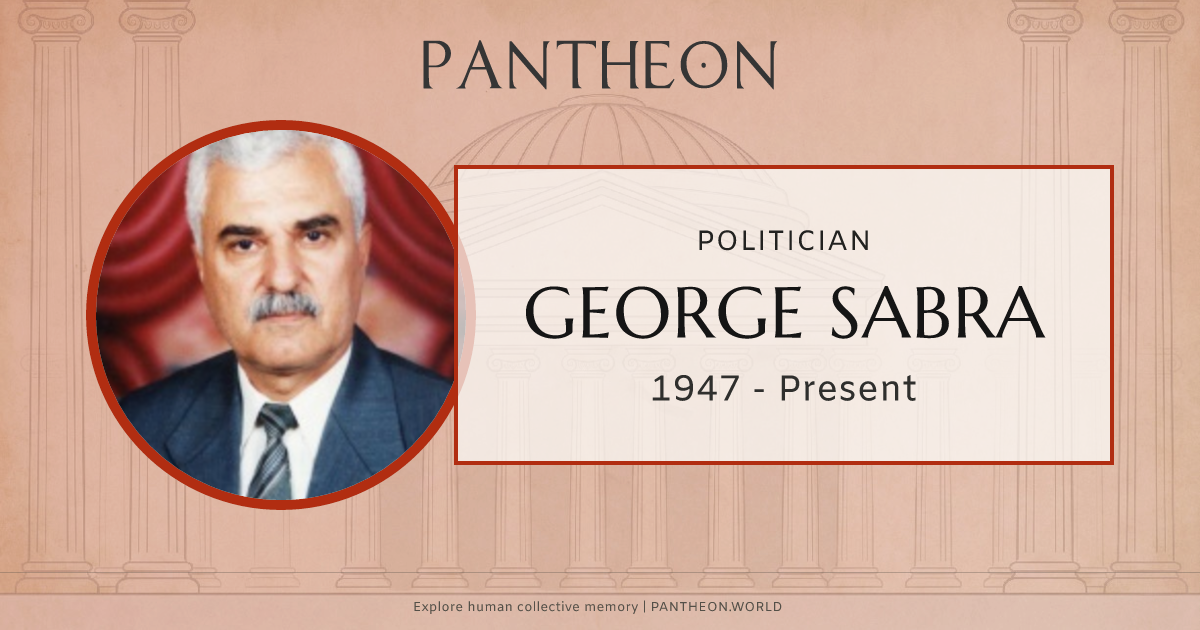George Sabra Biography | Pantheon