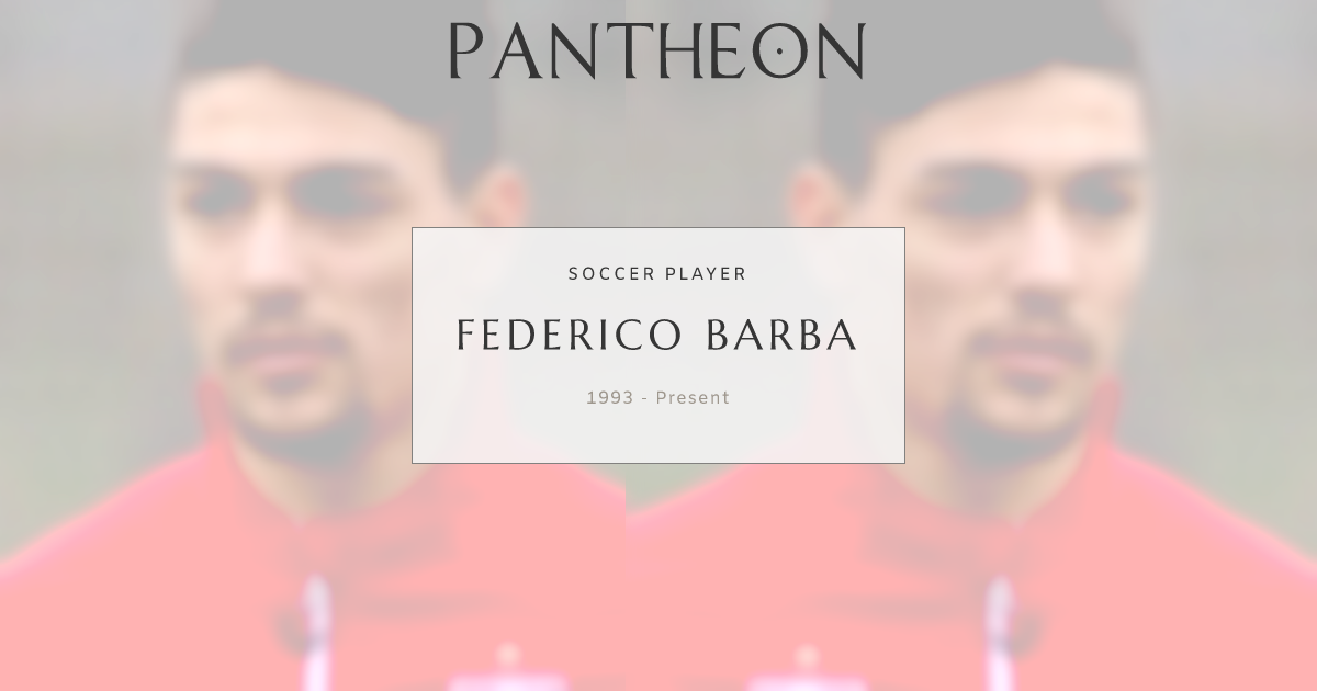 Federico Barba Biography | Pantheon