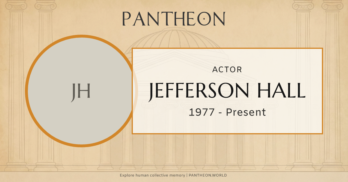 Jefferson Hall Biography | Pantheon
