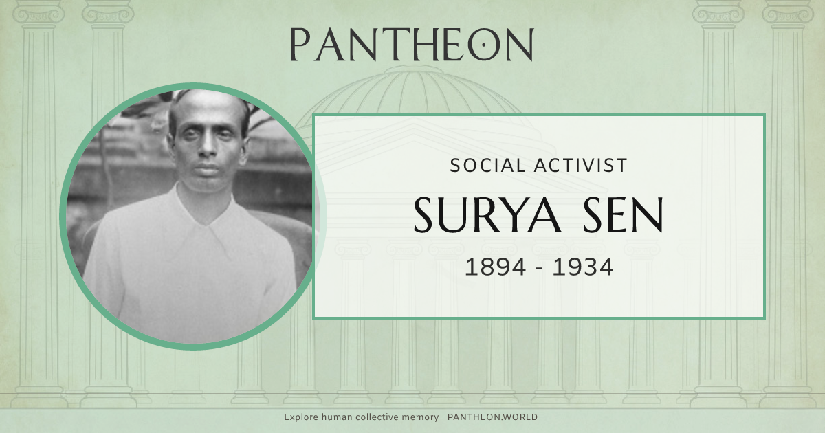 Surya Sen Biography | Pantheon