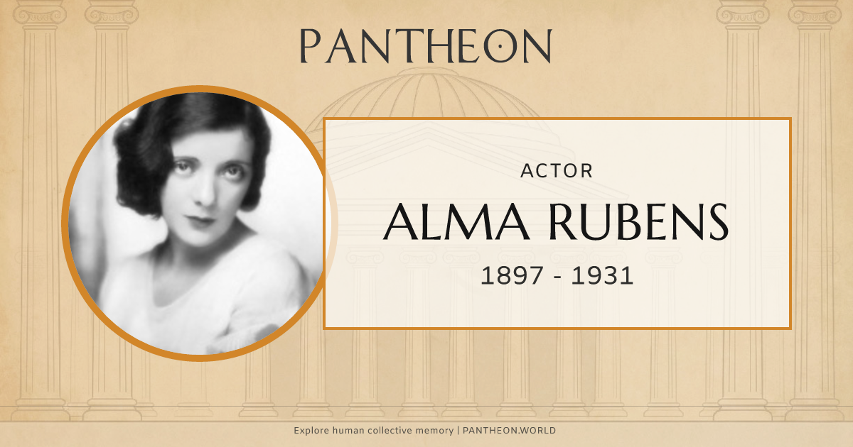 Alma Rubens Biography | Pantheon
