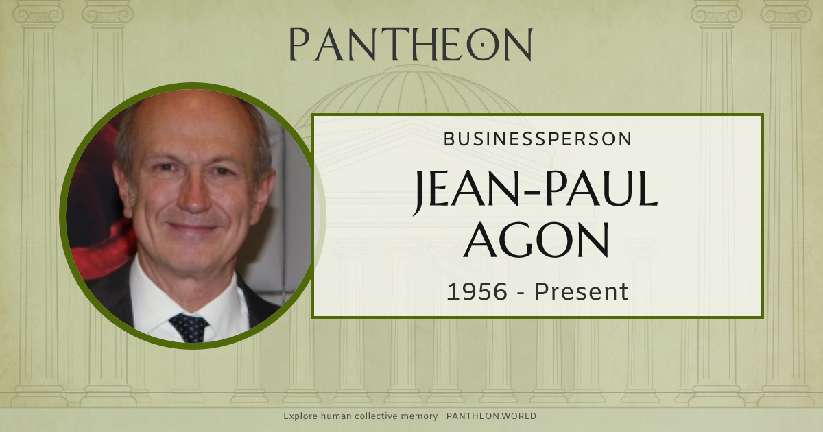 Jean-Paul Agon Biography | Pantheon