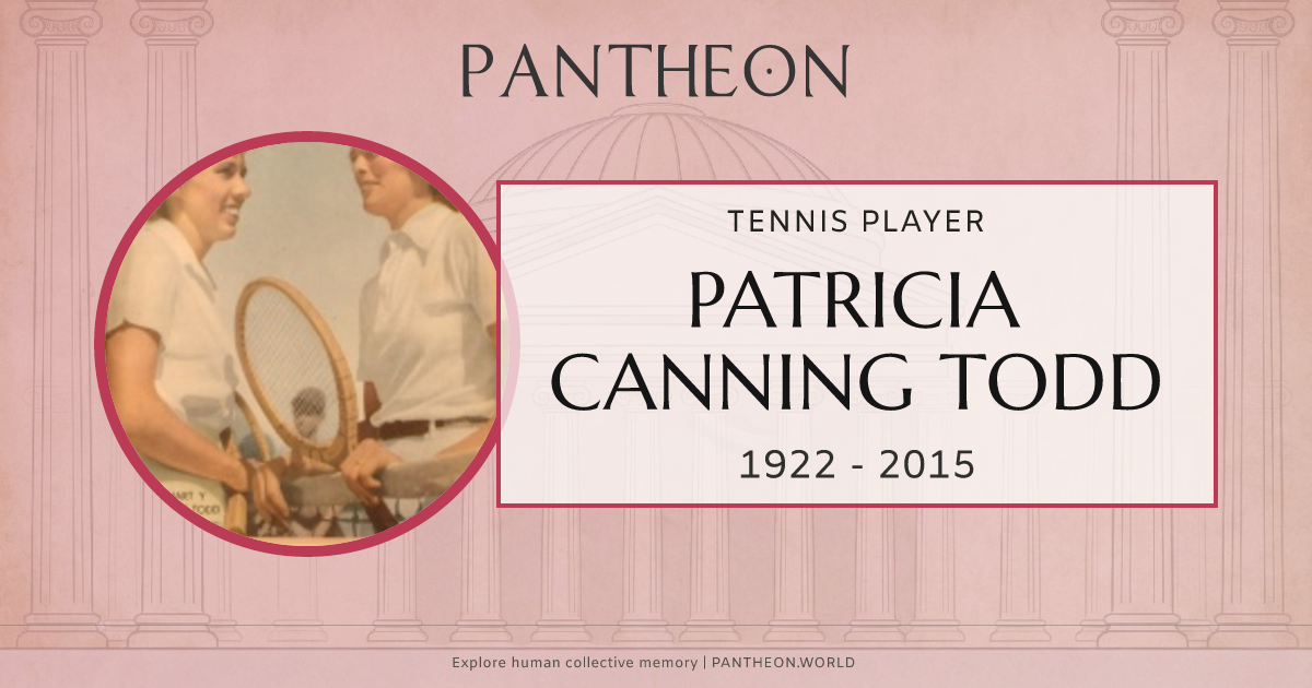 Patricia Canning Todd Biography | Pantheon