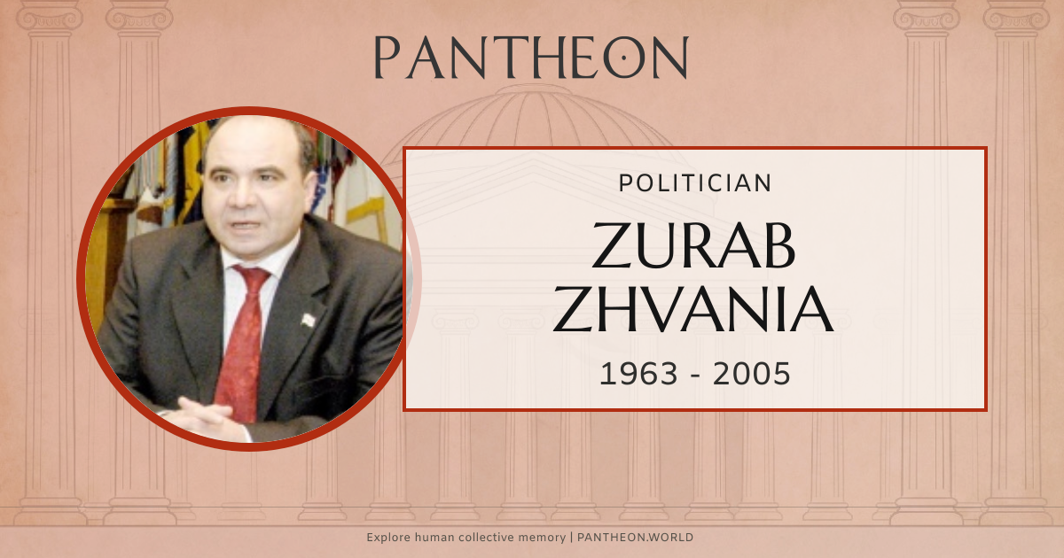 Zurab Zhvania Biography | Pantheon