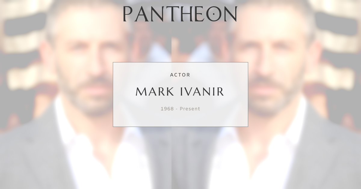 Mark Ivanir Biography | Pantheon