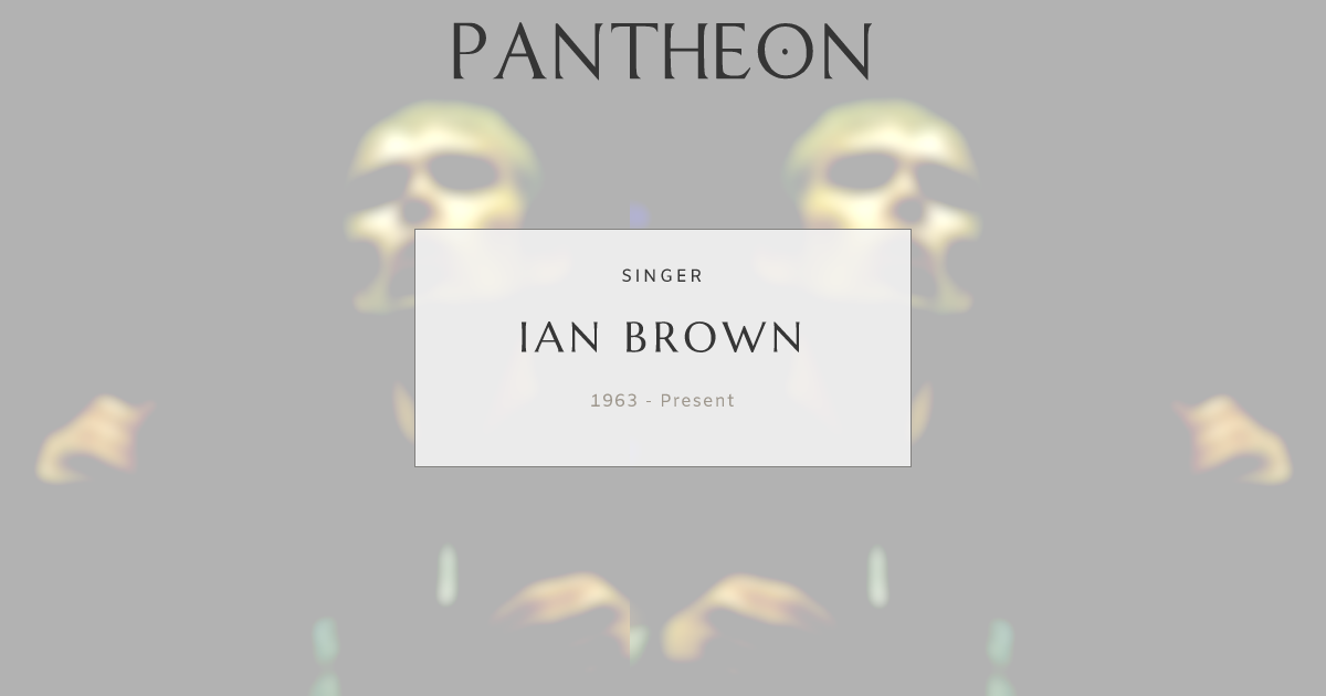 Ian Brown Biography | Pantheon