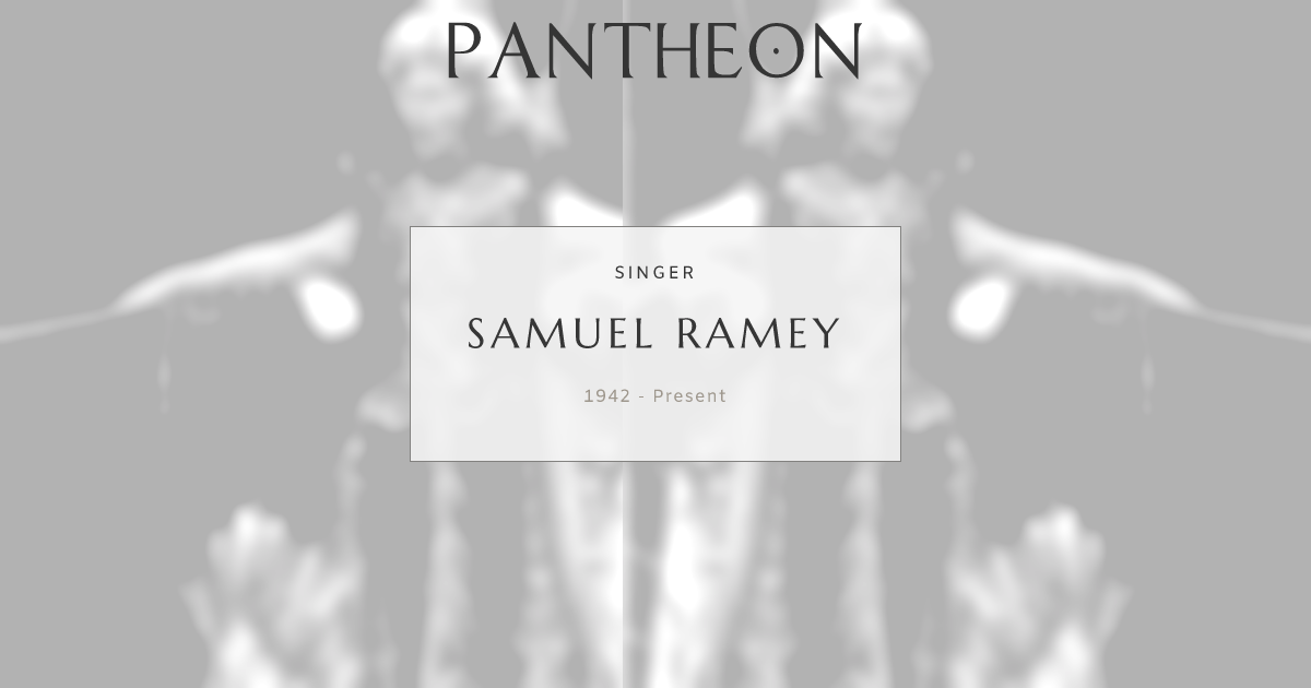 Samuel Ramey Biography | Pantheon