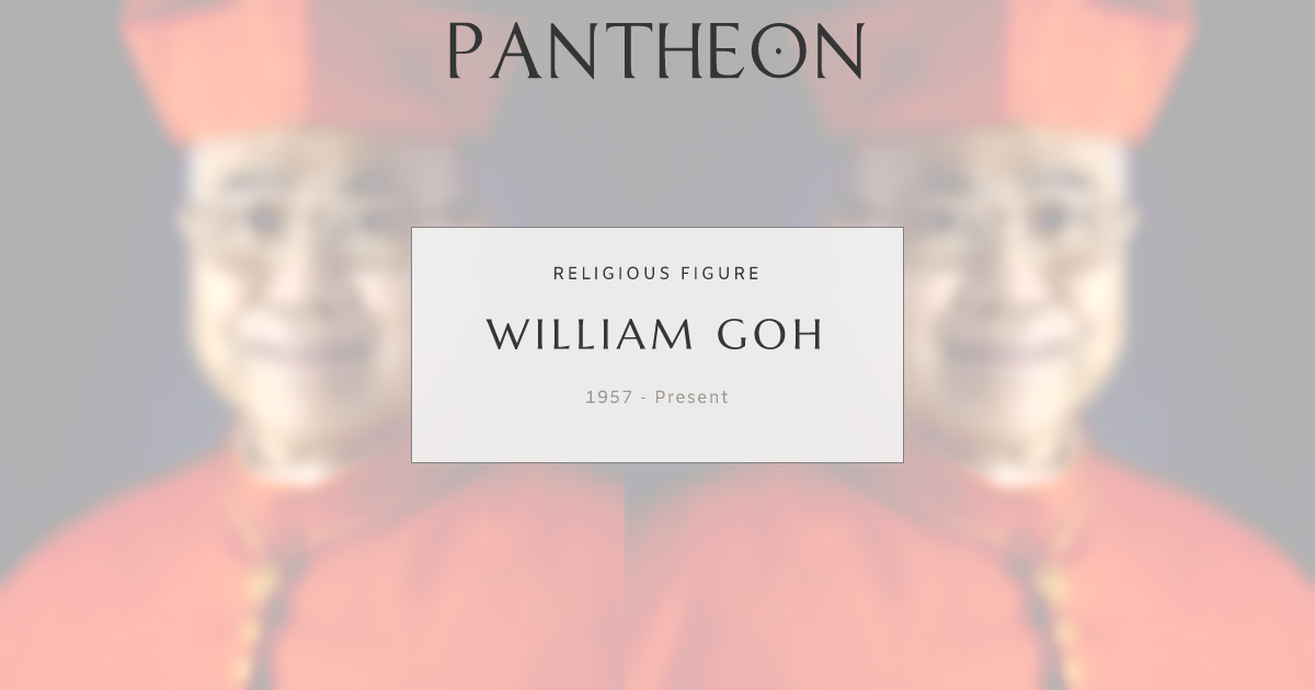 William Goh Biography | Pantheon