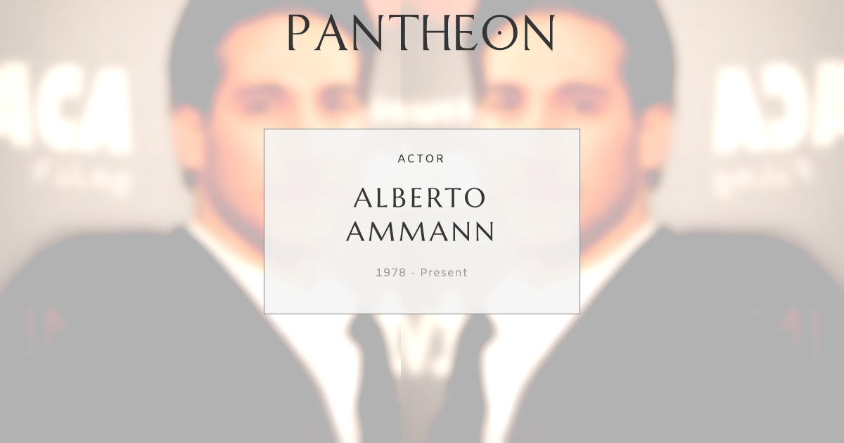 Alberto Ammann Biography | Pantheon