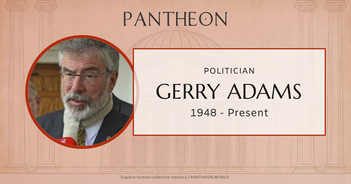 Gerry Adams Biography | Pantheon