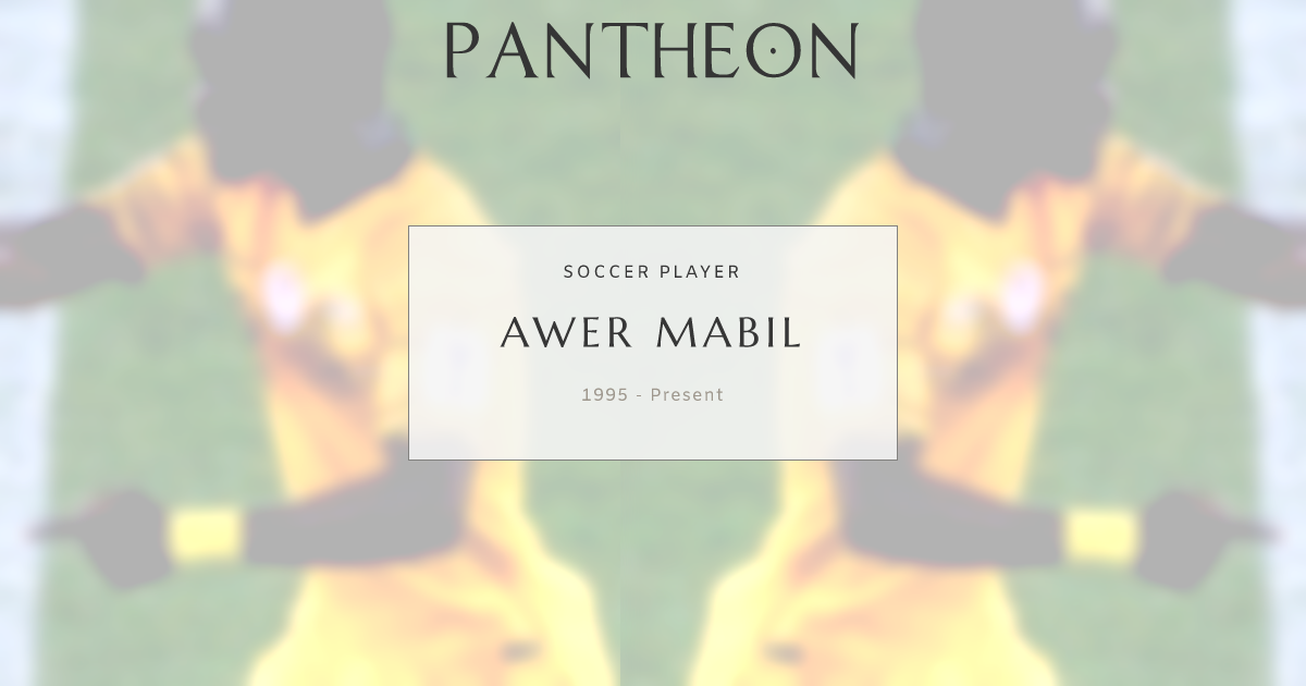 Awer Mabil Biography | Pantheon