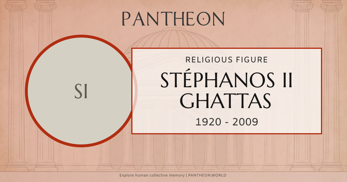 Stéphanos II Ghattas Biography | Pantheon