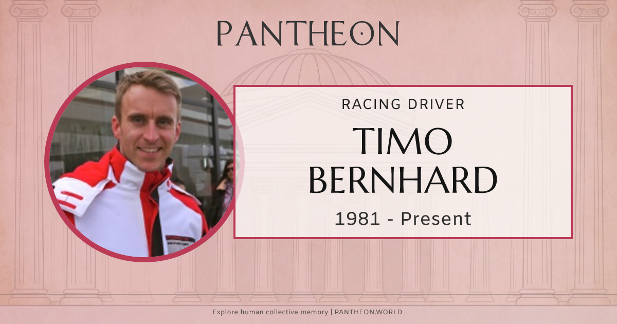 Timo Bernhard Biography | Pantheon
