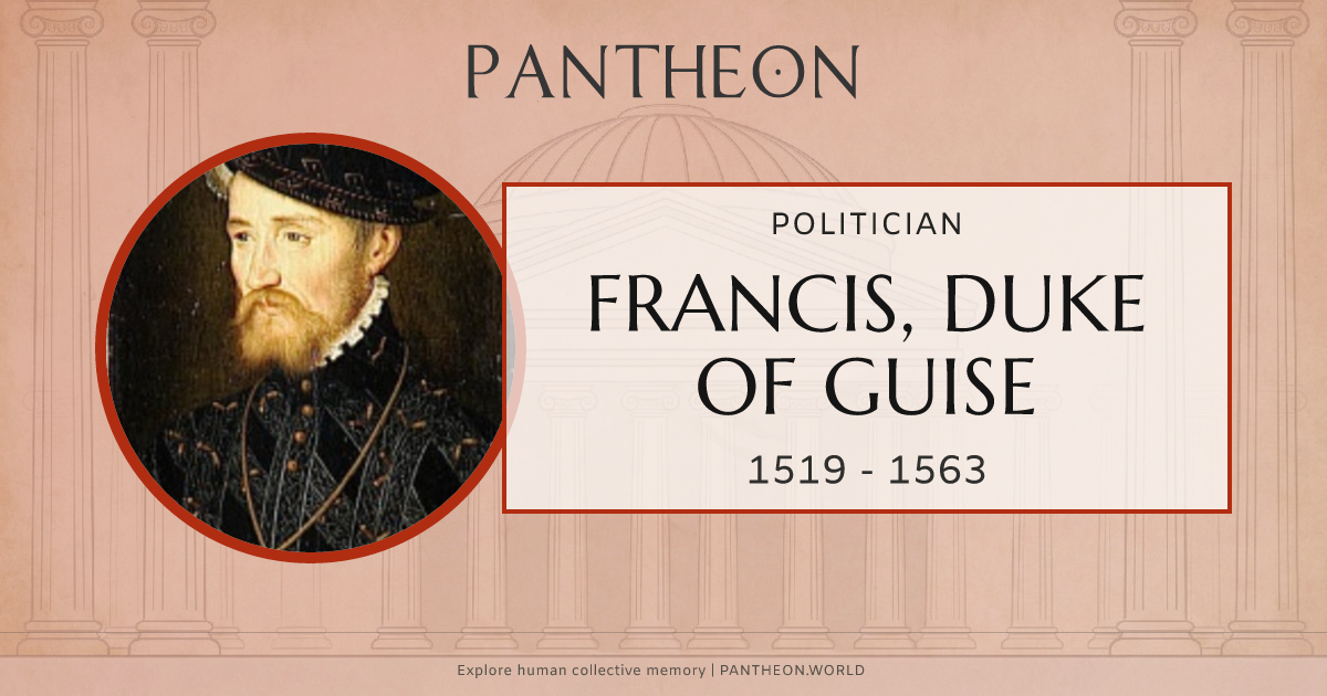 Francis, Duke of Guise Biography | Pantheon