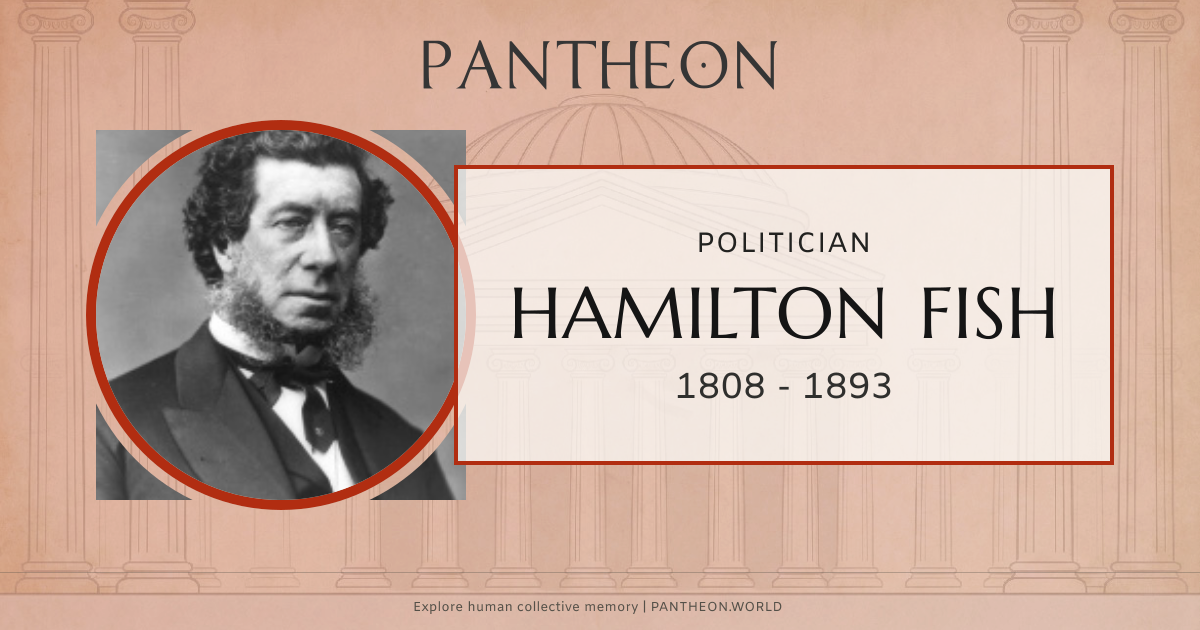 Hamilton Fish Biography | Pantheon