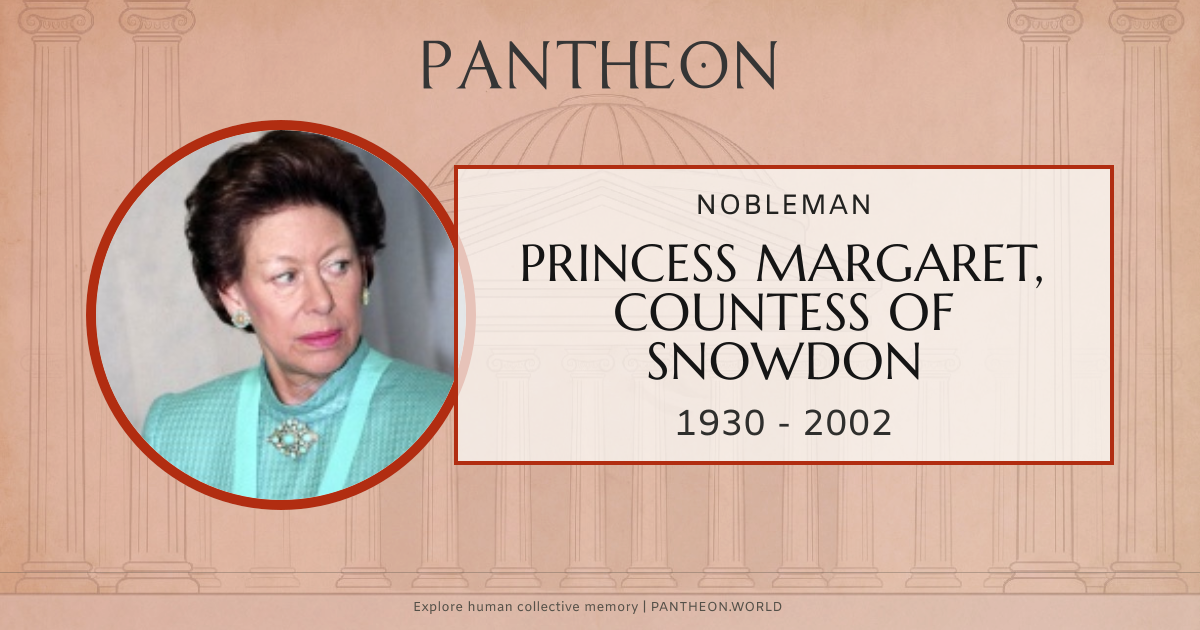 Princess Margaret, Countess of Snowdon Biography | Pantheon