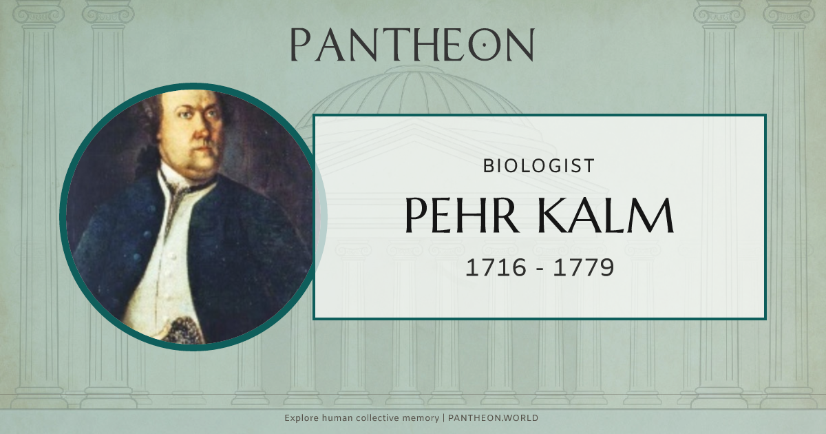 Pehr Kalm Biography | Pantheon