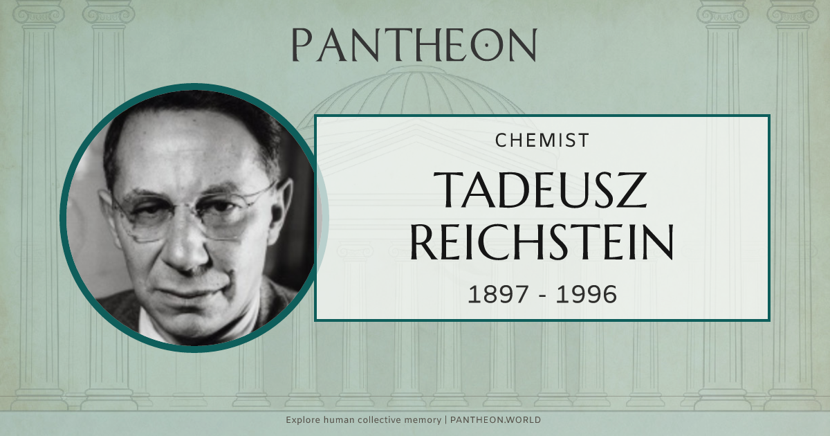 Tadeusz Reichstein Biography | Pantheon