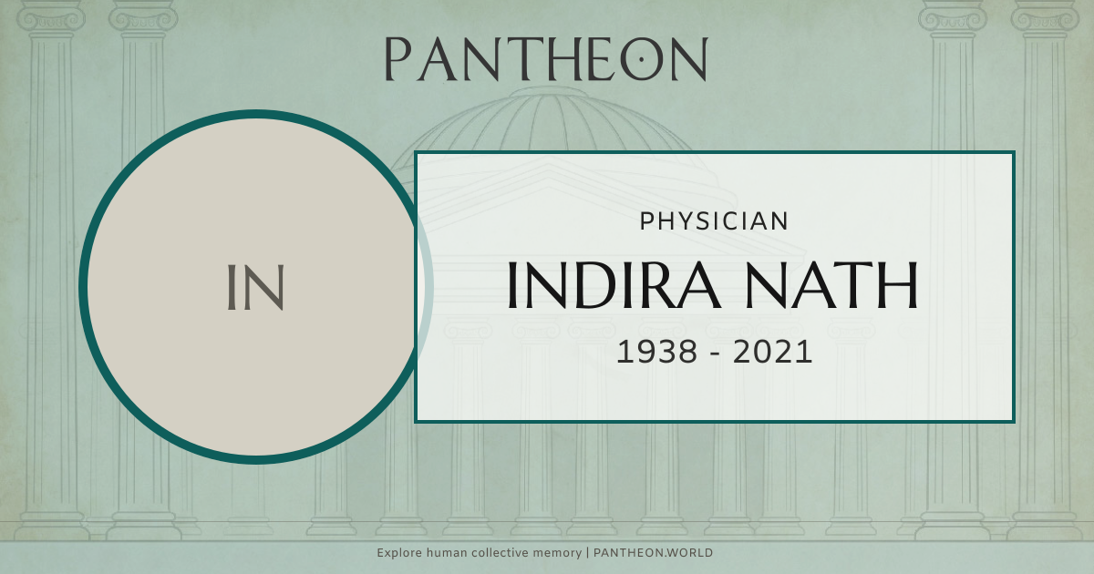 Indira Nath Biography | Pantheon
