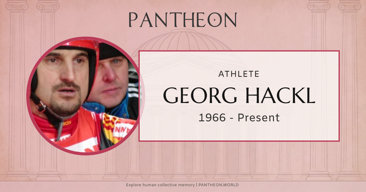 Georg Hackl Biography | Pantheon